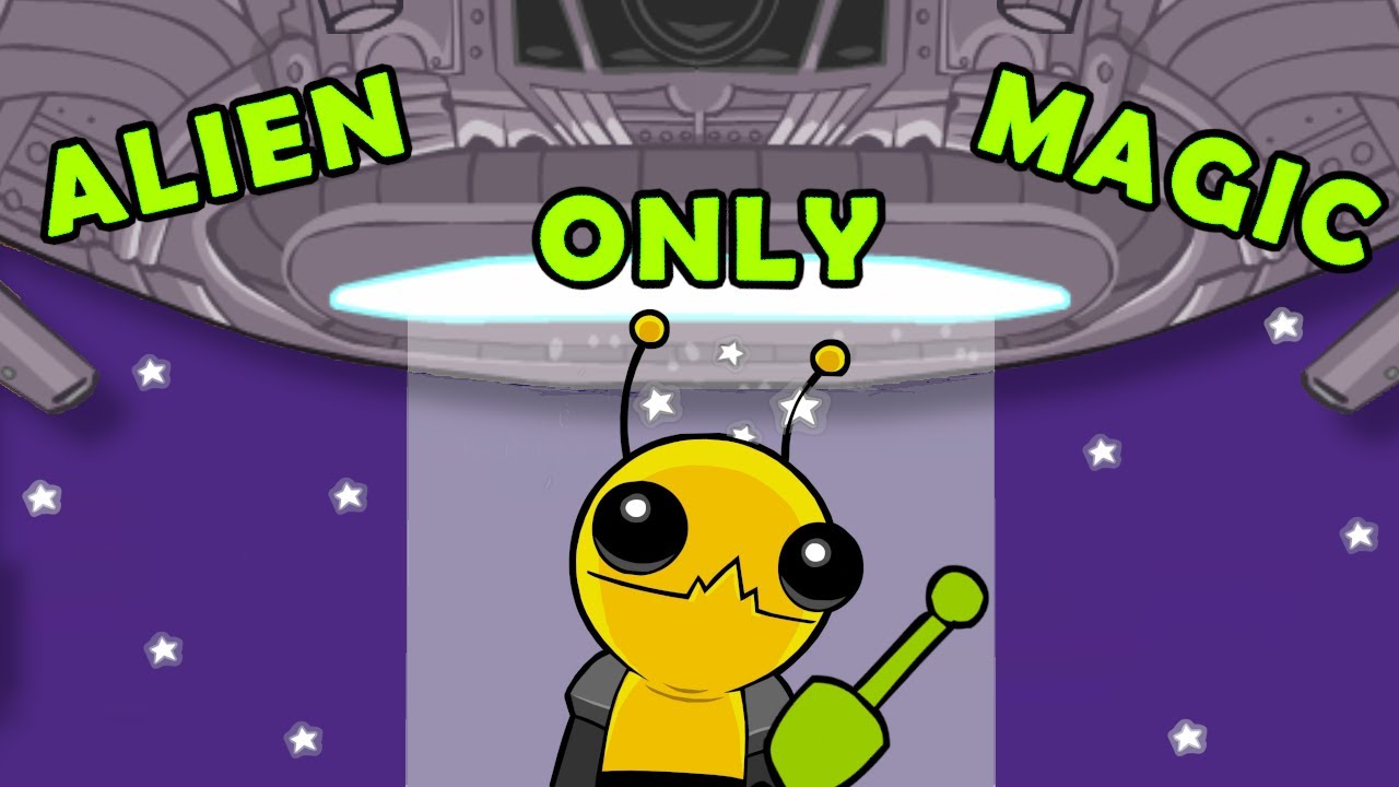 Castle Crashers Alien Magic Only (I'm very ill) - YouTube