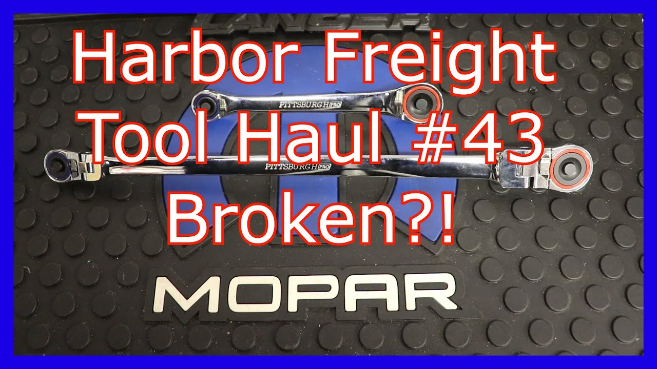 Harbor Freight Tool Haul #43: Pittsburgh Dual Head Ratchets - Great ...