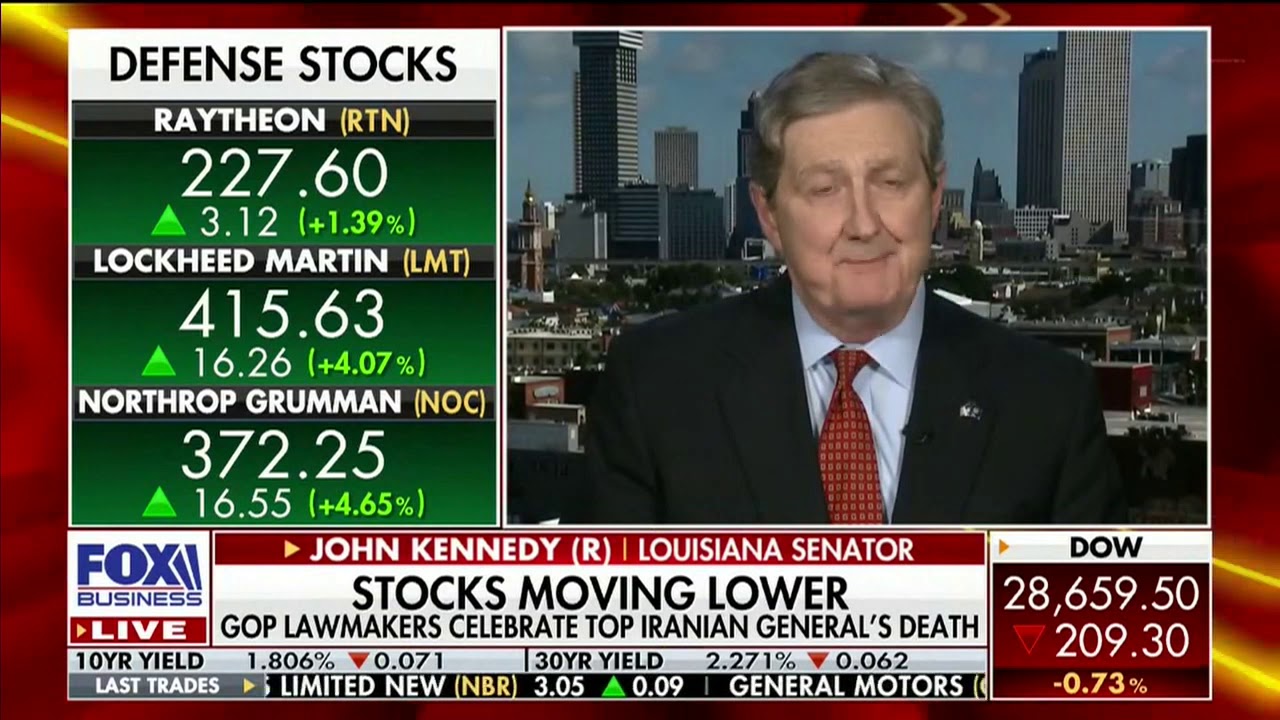 Senator Kennedy on Fox Business - YouTube