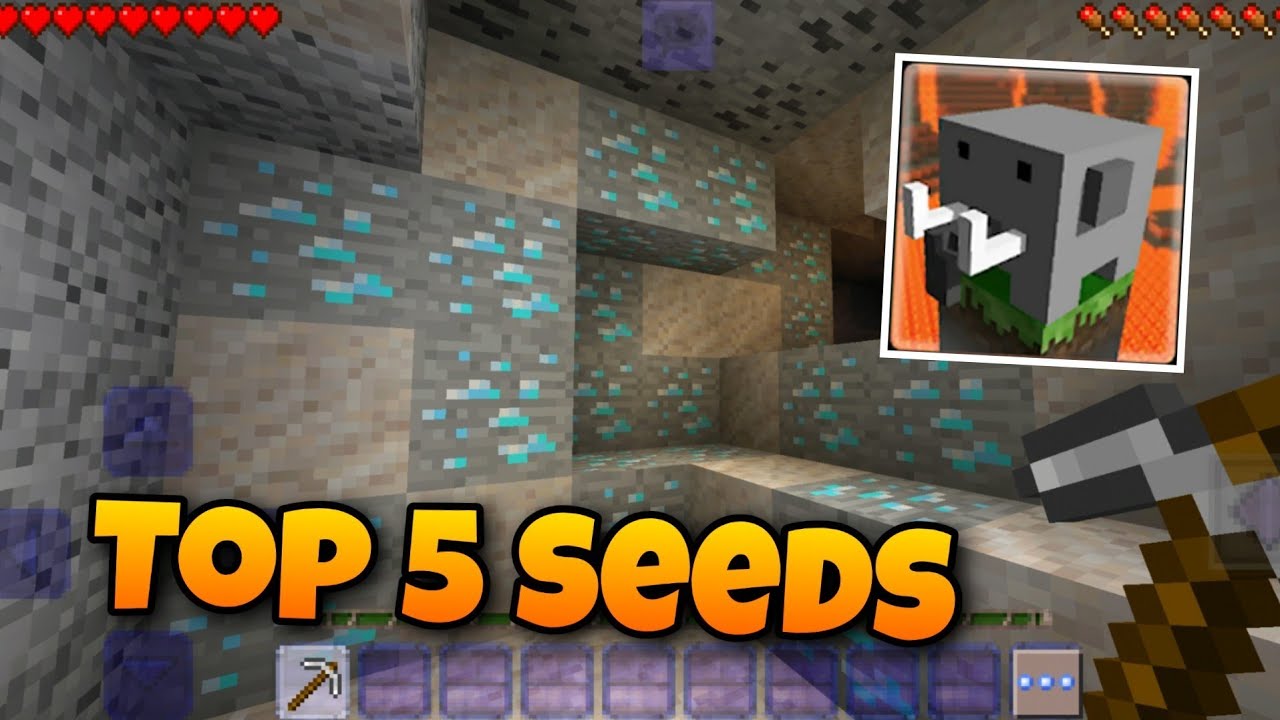 Top 5 Best Seeds in Craftsman: Building Craft - YouTube