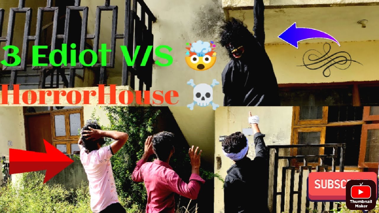 3 Ediot V/S Horror House | B3H - YouTube