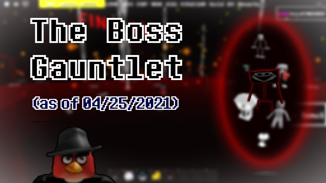 UUG: The Boss Gauntlet (as of 04/25/2021) - YouTube