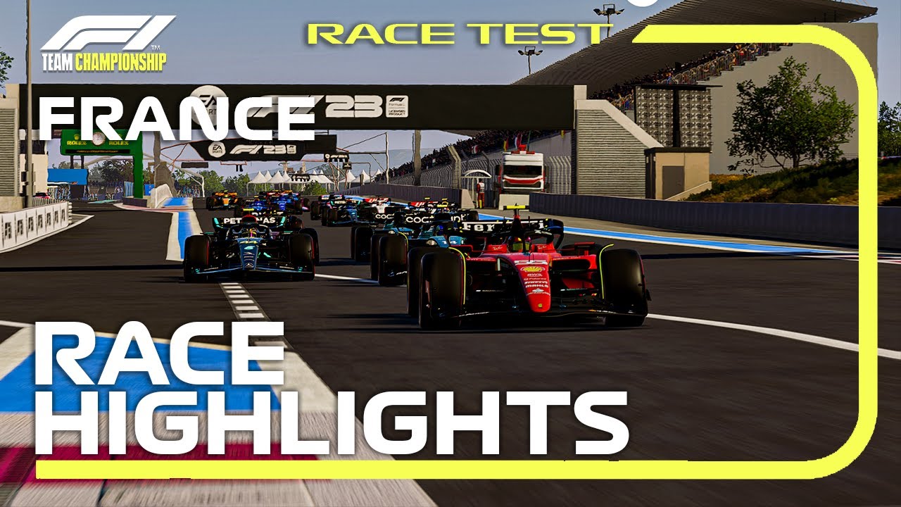 RACE HIGHLIGHTS FRANCE | Grand Prix F1TC Test - YouTube