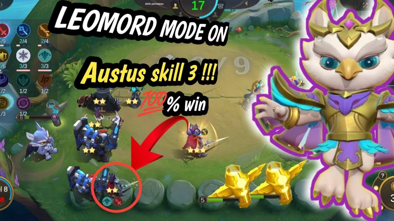 LEOMORD MODE ON !!|TUTORIAL AUSTUS SKILL 3 | TERBARU 2024 - YouTube