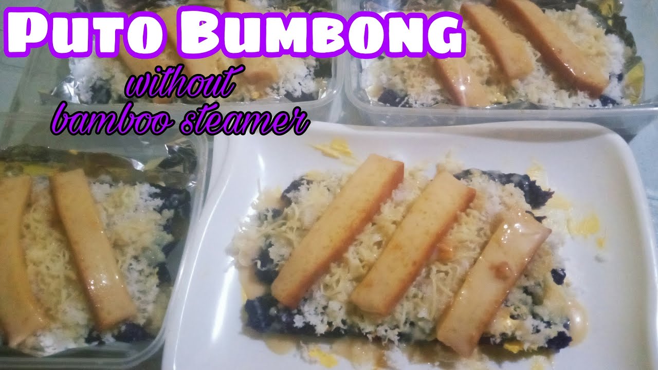 Video#38| How to make Puto Bumbong without bamboo steamer | Pinay Food ...
