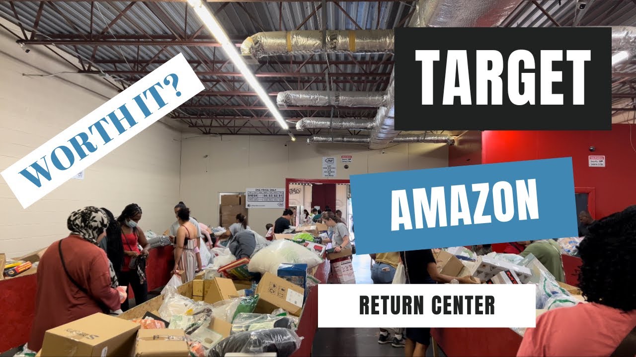 I went to an Amazon and Target Return Store - YouTube