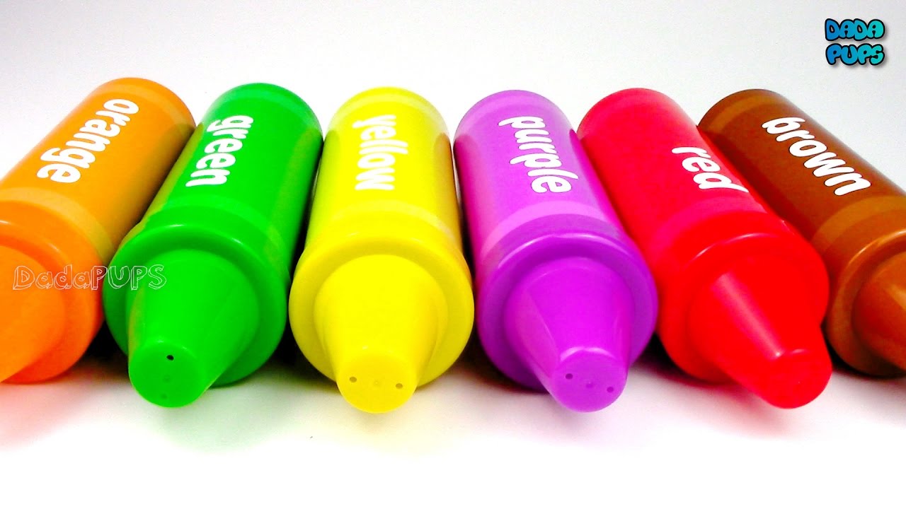 Learn Colours With Pencil Surprises Learn Names Of Fruitsandvegetables