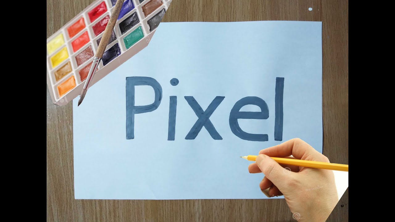 How to Draw Google Pixel Logo Easy Step by Step -Draw Idea - YouTube