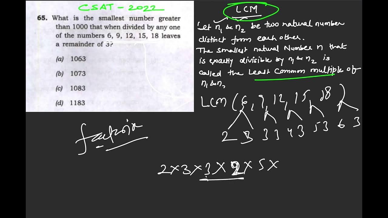 CSAT QUANT NUMBER SYSTEM#CSAT #cseprelims #iasprelims#csat - YouTube
