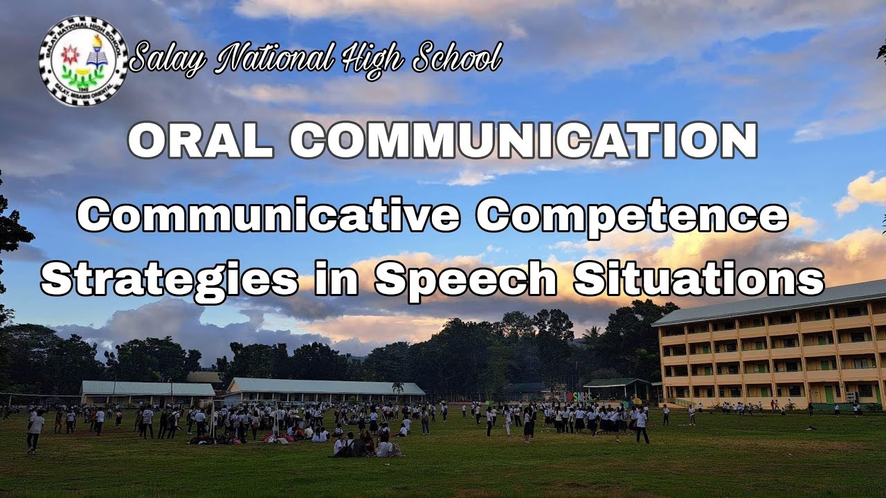 Communicative Competence Strategies in Speech Situations - YouTube
