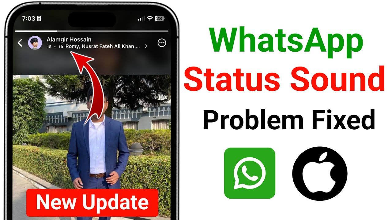Fix Whatsapp Status Sound Problem On iPhone ( New Update) | iPhone ...