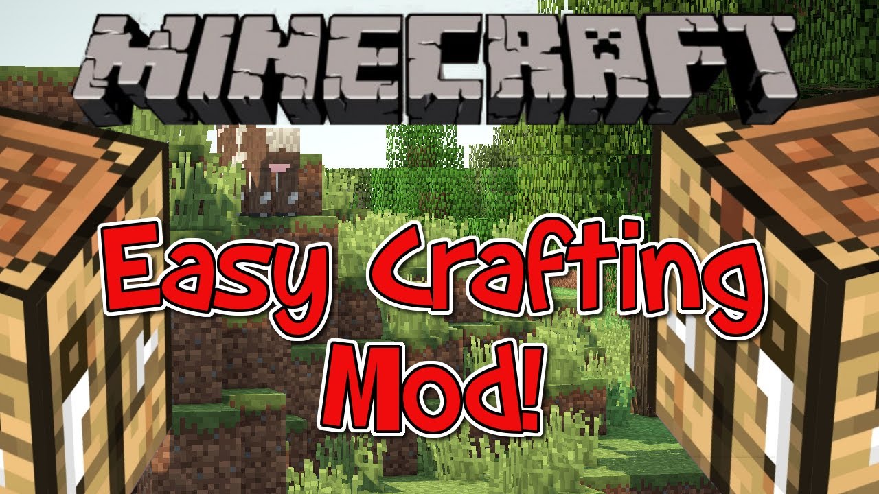 Minecraft 1.5.2 Mod - The Easy Crafting Mod - One Click Crafting! - YouTube