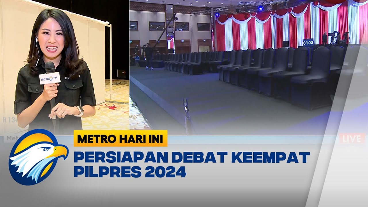 Kondisi Arena Debat Cawapres Besok,Saksikan Debat Cawapres di Metro TV ...