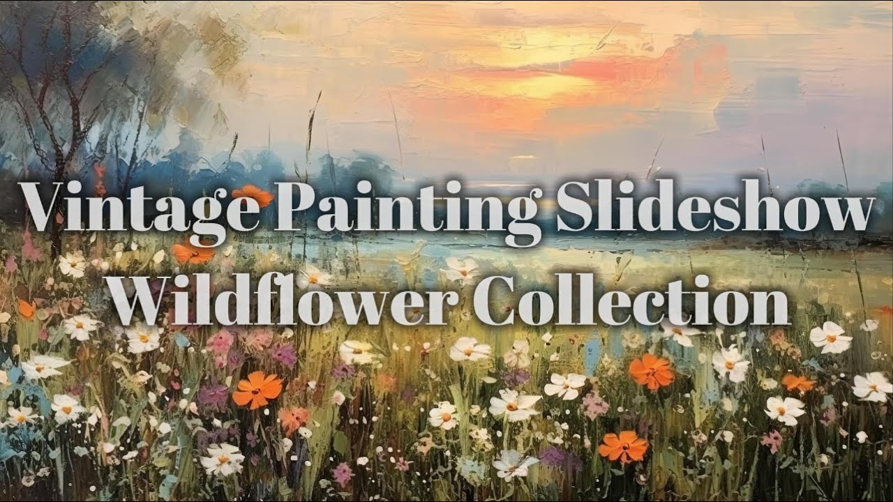 Vintage Painting Slideshow • No Sound • 3 Hours - YouTube