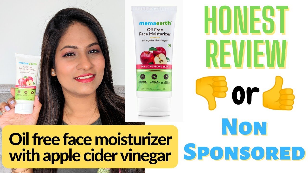 Mamaearth Oil Free Moisturiser With Apple Cider Vinegar Best