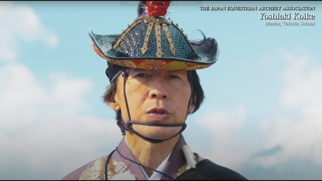 Yabusame and Kasagake Archers（1）Master Yoshiaki Koike 2025 - YouTube