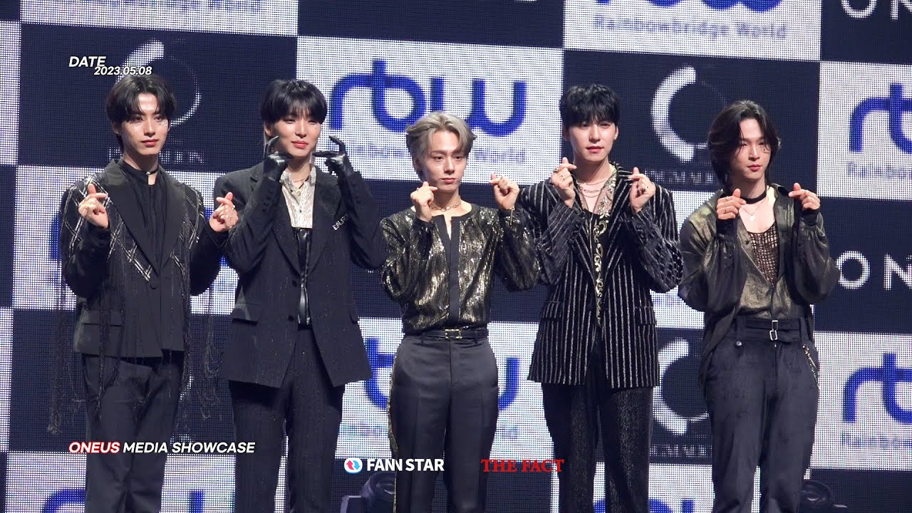 💙팬앤입덕스타💙 원어스 미디어 쇼케이스 포토타임 | ONEUS Photo Time [4K/FullCam] @Media ...