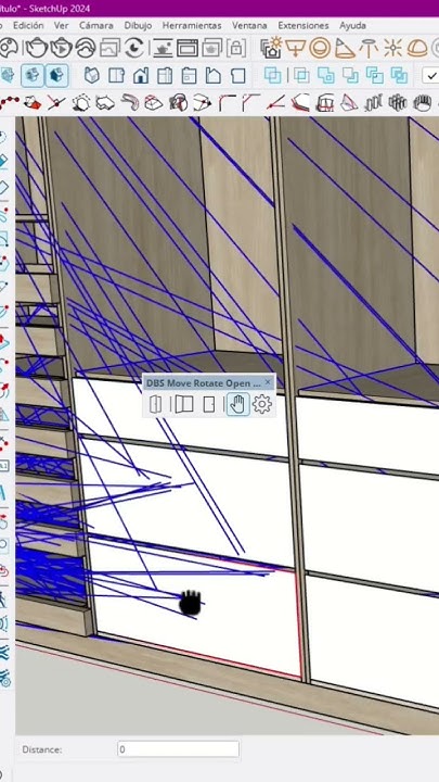 SketchUp Plugin DBS Move Rotate #diseñodeinteriores #sketchup #sketchupplugins #vray #sketch ...