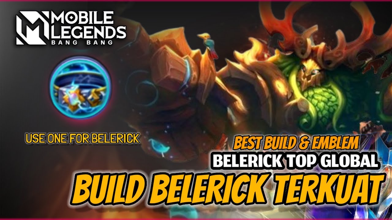 NEW BUILD BELERICK TERKUAT 2024 TOP GLOBAL MOBILE LEGENDS - YouTube