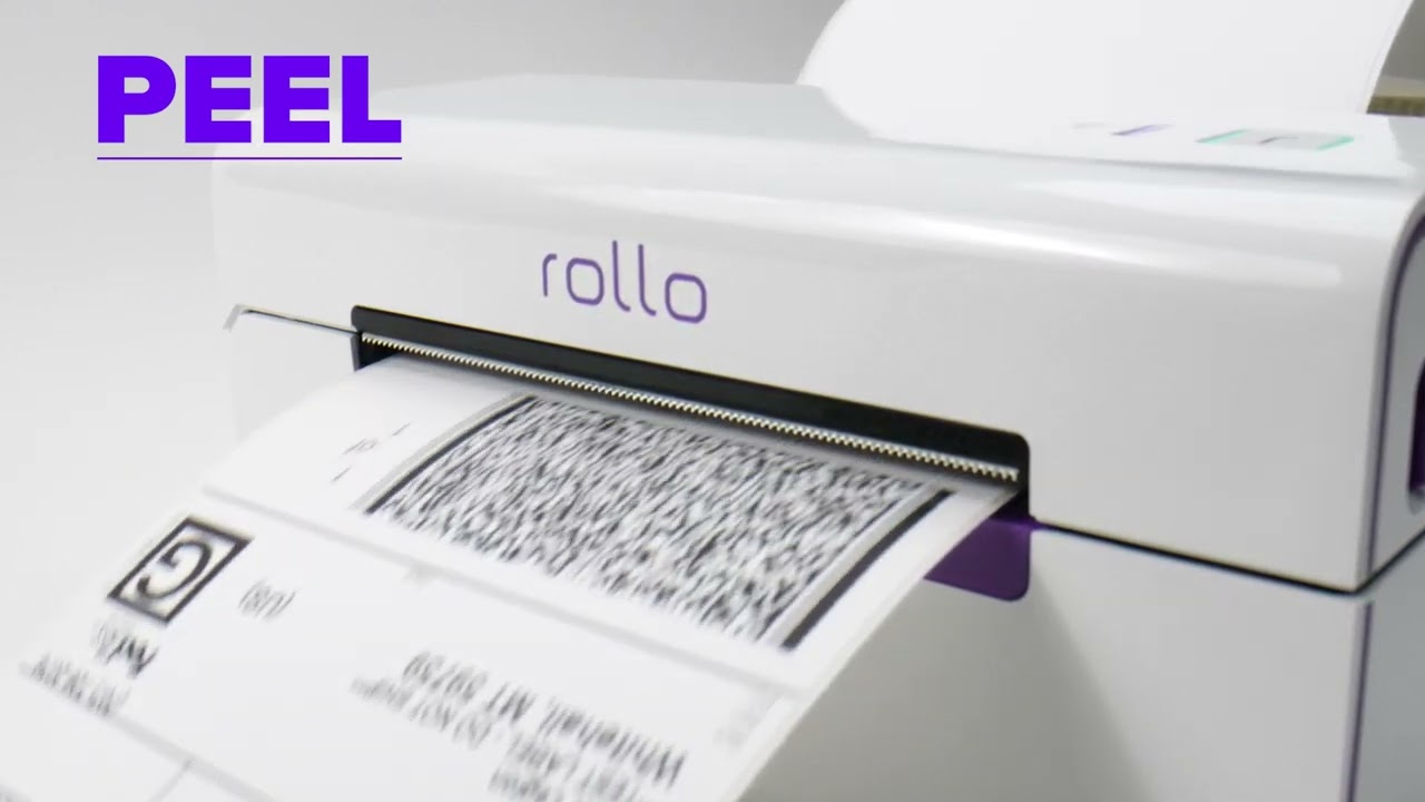 Rollo 4x6 Shipping Labels - YouTube