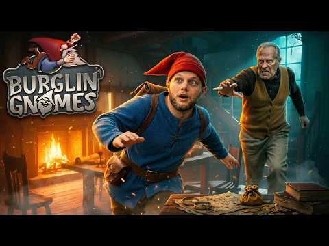BİZİ GÖRÜRSE BİTERİZ! Cüceler Ev Sahibine Karşı 🤫| BURGLİN GNOMES | 1. BÖLÜM SAYISI