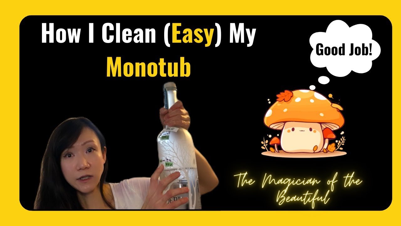 How I Clean My Monotub (easy) | Mushroom Growing | Contamination - YouTube