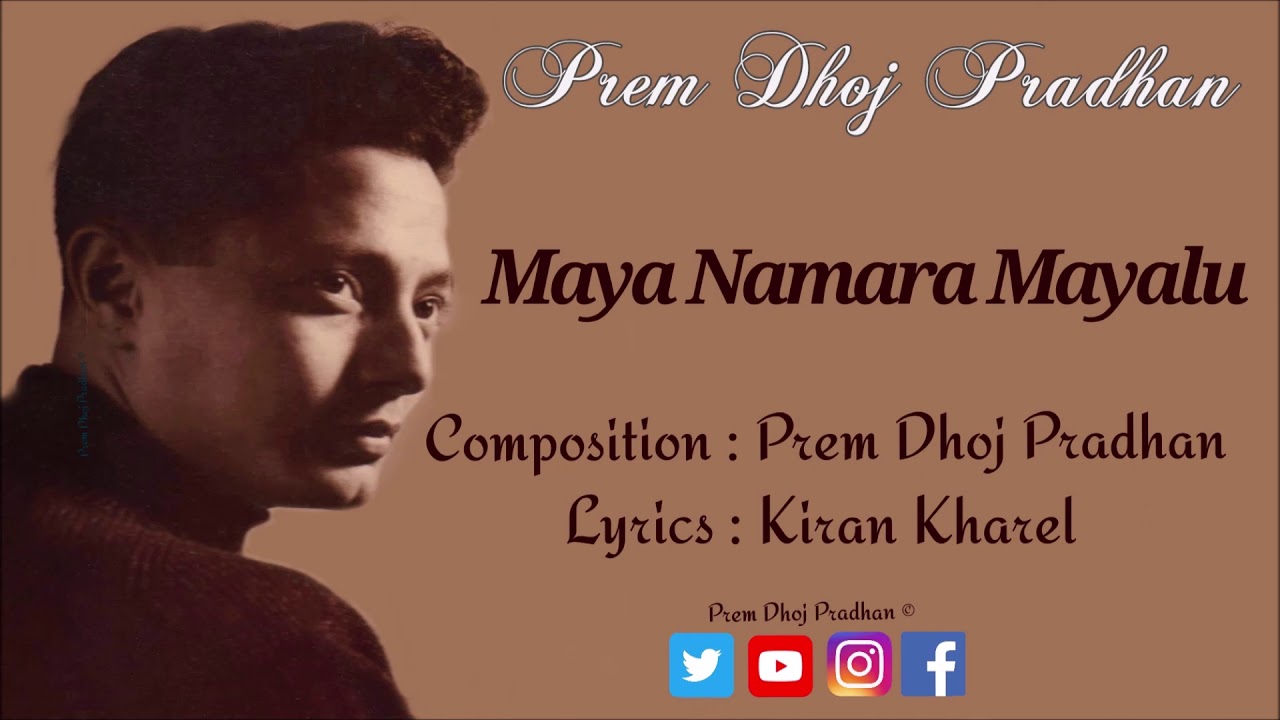 Maya Namara Mayalu - Prem Dhoj Pradhan - YouTube