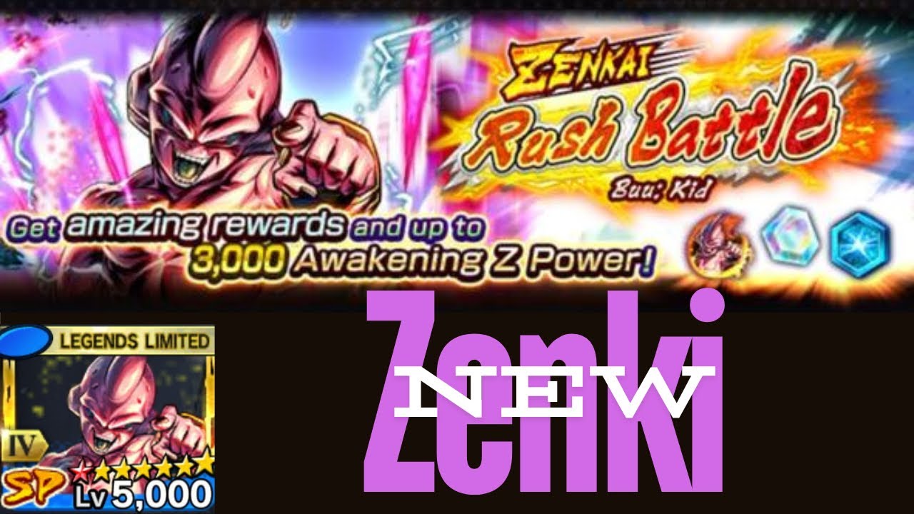 Floors 1-30 | Zenki Rush Battle | Kid Buu #dragonballlegends - YouTube