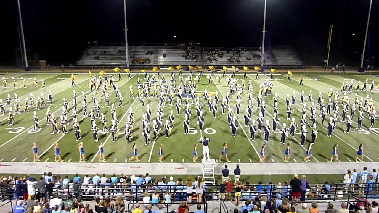 UWEC Blugold Marching Band Sept. 6 Performance - YouTube