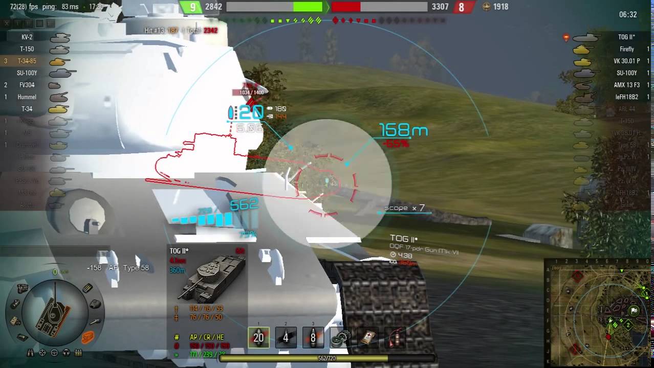 World of Tanks T 34 85 8 Kills 4 5K Damage Map Siegfried Line WoT Ace ...