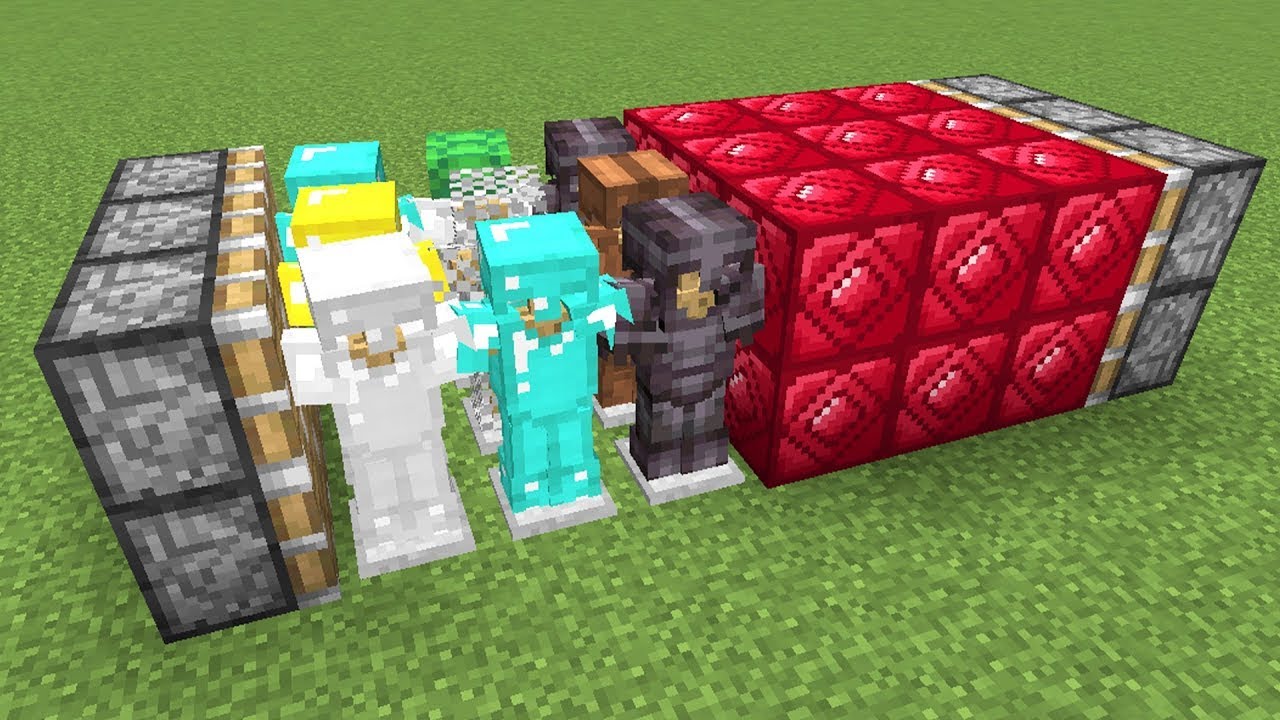 how to make ruby armor? - YouTube