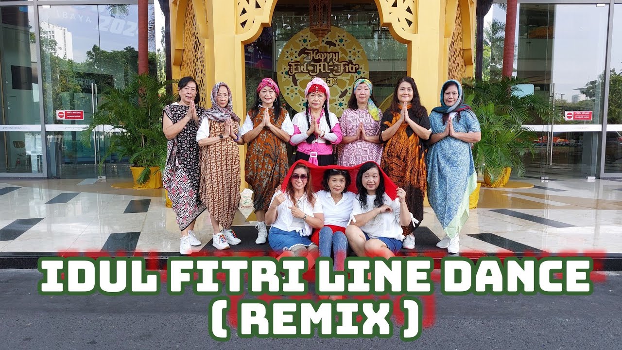 Idul Fitri Line Dance (Remix)// GC Class// 2024 - YouTube