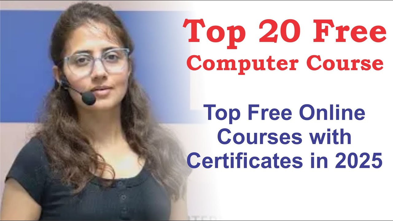 Top 20 Free Computer Courses for Beginners (2025 Update) | Best Free ...