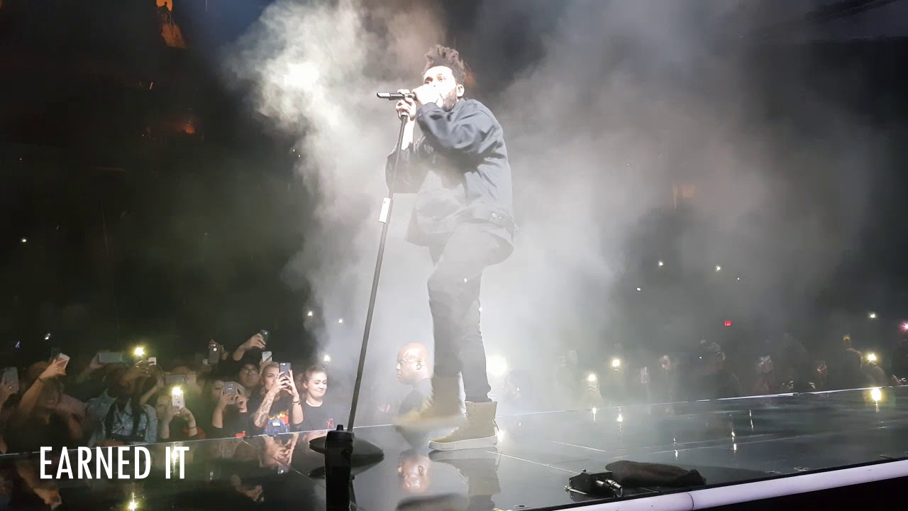 The Weeknd Houston Texas 10.17.17 - Wicked Games and Earned It (Front ...