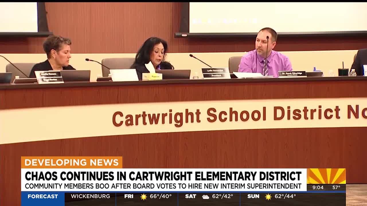 Community upset over Cartwright Elementary District school board ...