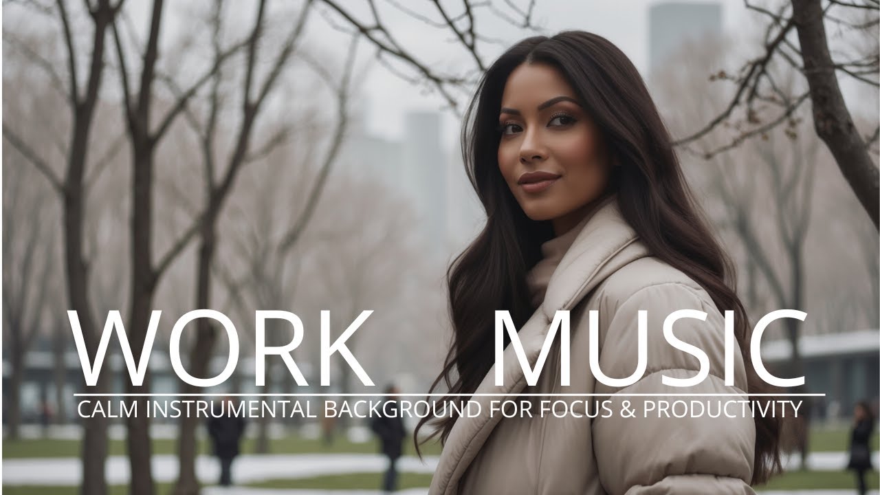 Work Music | Calm Instrumental Background for Focus & Productivity ...