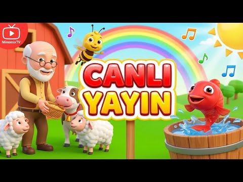 🔴 Kesintisiz Çocuk Şarkıları ve Eğitici Çizgi Filmler Maratonu | Okul Öncesi Öğrenme 🎵