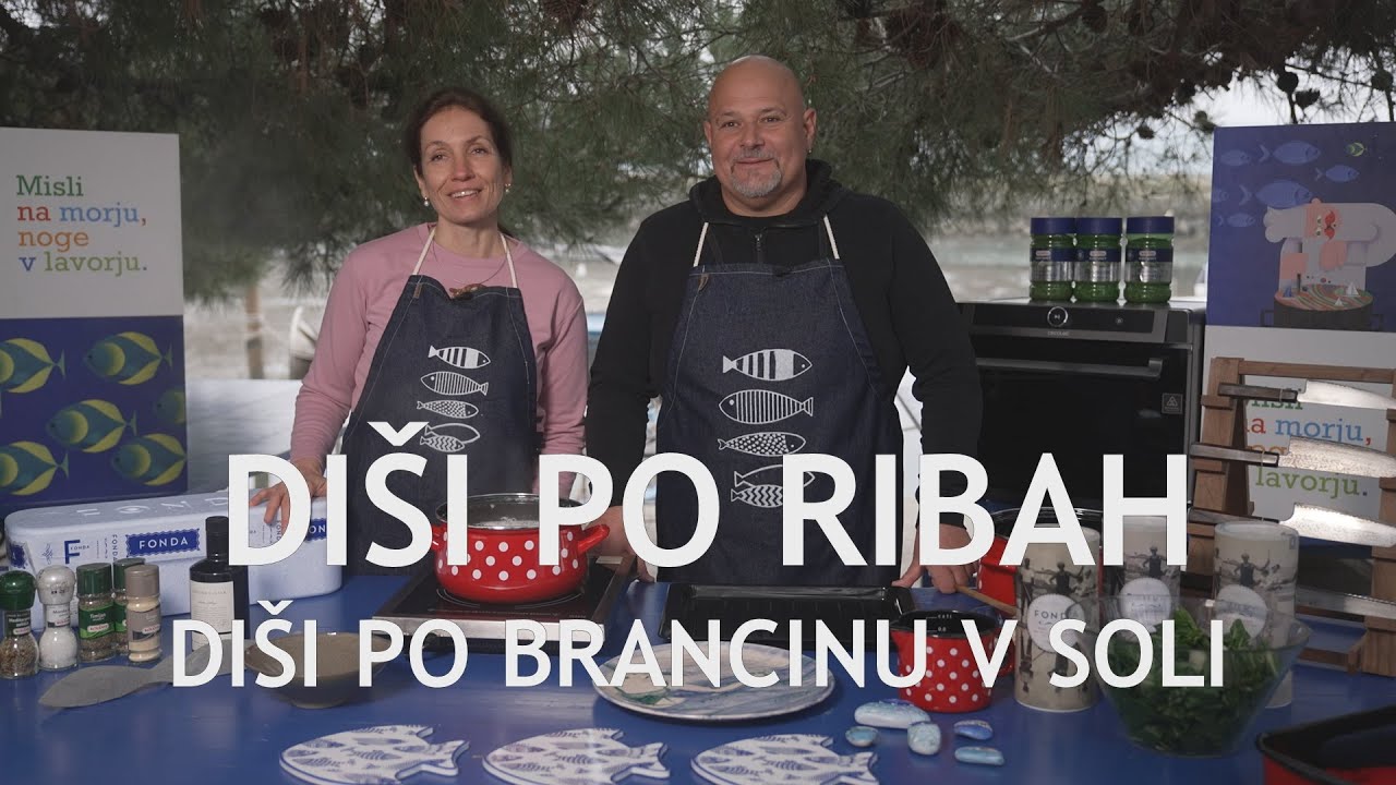DIŠI PO RIBAH: Diši po brancinu v soli - YouTube