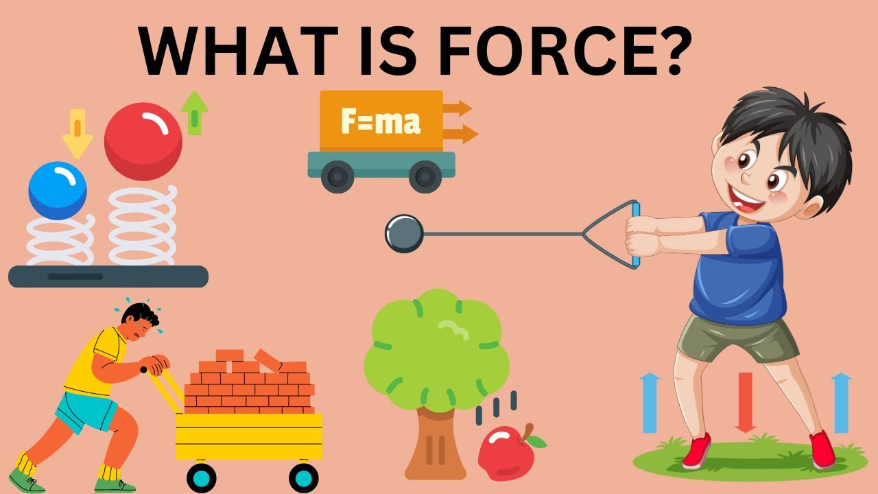 What is Force? Contact And Non Contact Forces |Magnetic Force ...