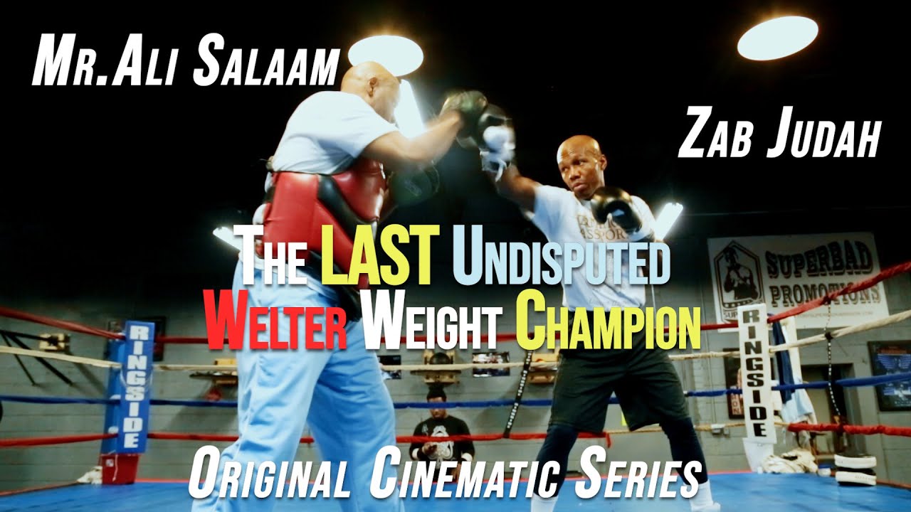 [Exclusive] Zab Judah training w/ Mr. Ali "Last Undisputed Champion ...