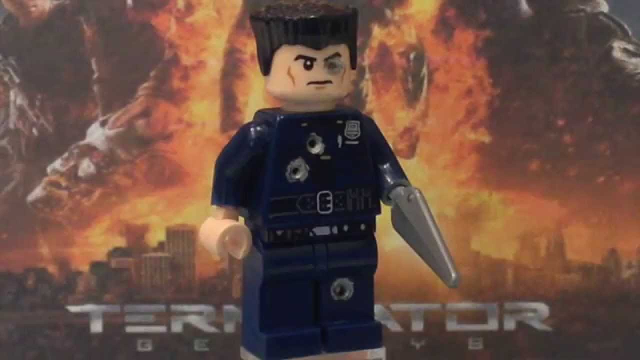 Lego Custom Terminator T-1000 Review - YouTube