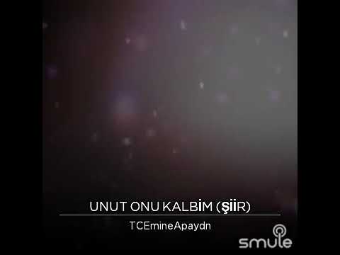Unut onu kalbim  Emine Apaydın