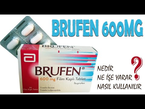 BRUFEN Tablet Hakkında Bilmeniz Gerekenler. Nedir, Ne işe Yarar, Yan Etkileri Nelerdir?
