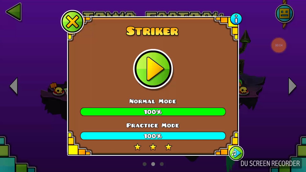 Géométry Dash World#7: Striker - YouTube