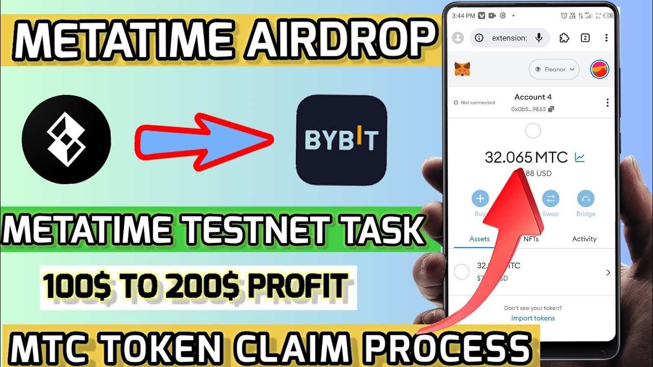 100 to 200$ Profit | Metatime airdrop new update | metatime token ...