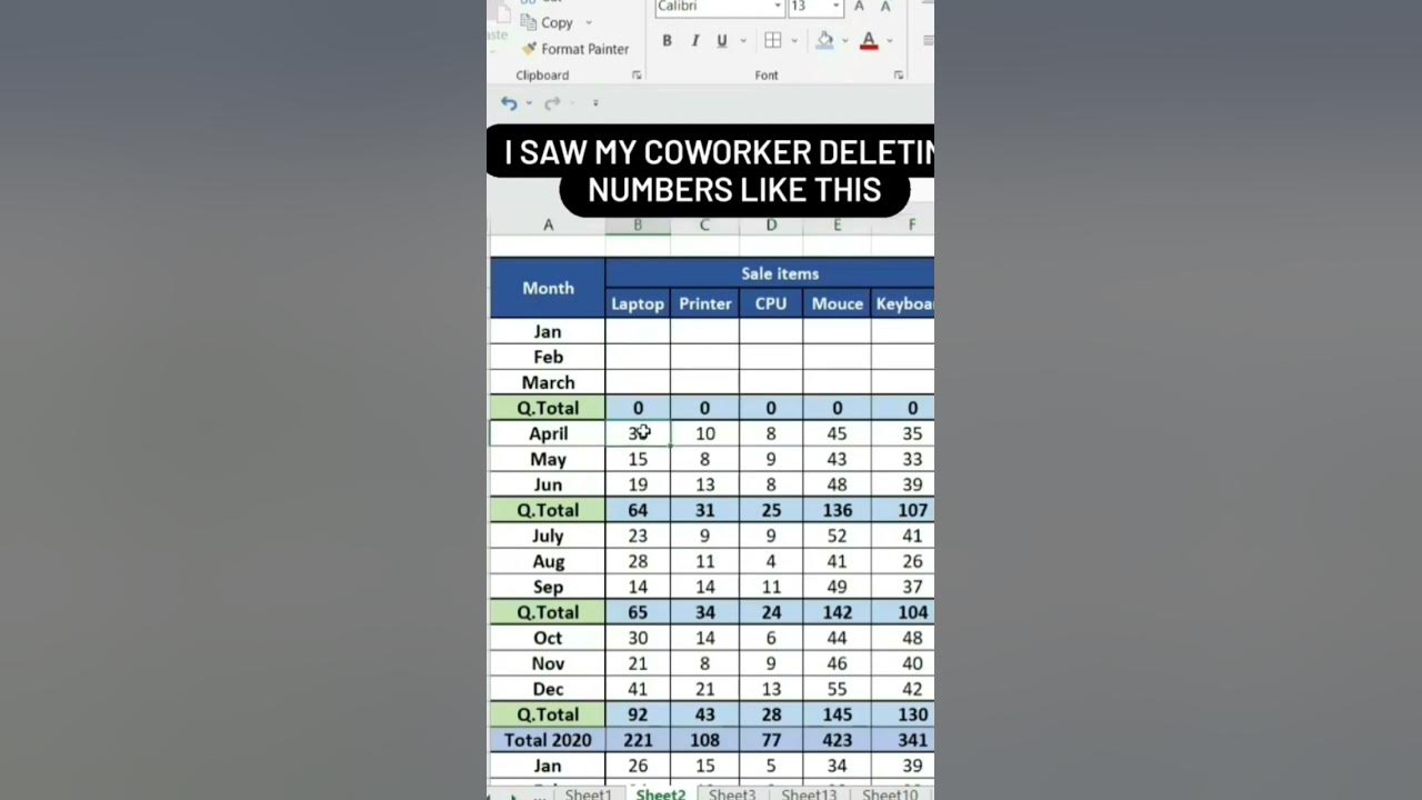Computer Short Video In Excel Msword Excel Computer Facts Coding Computerexcel Video