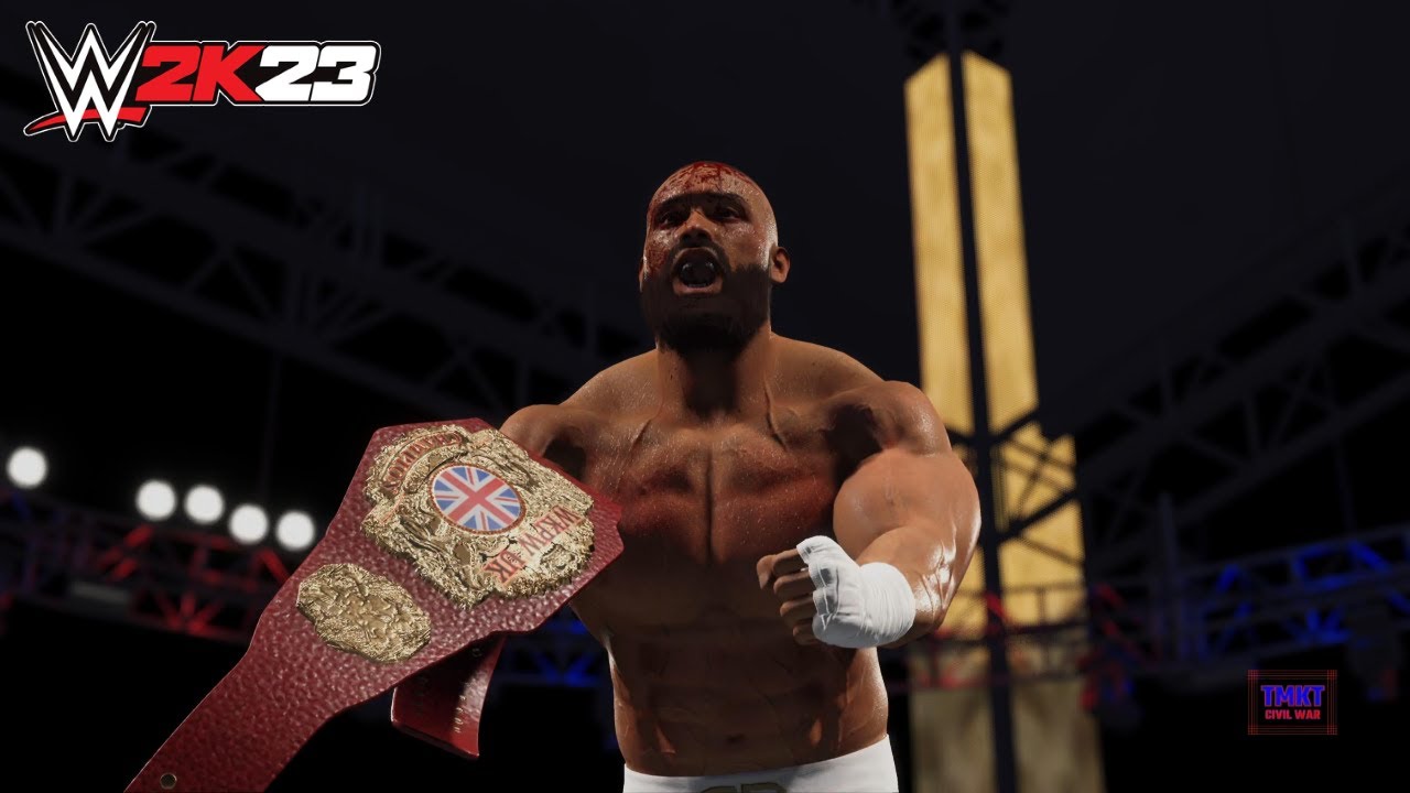 WWE 2K23 - GB Returns And Wins The WKPW UK Championship - YouTube