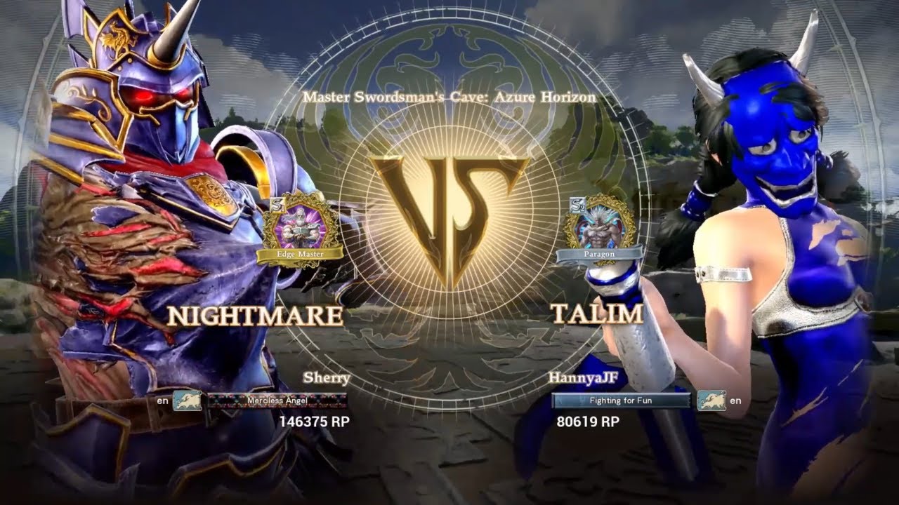 [#SCVI] Sherry (Nightmare) vs. HannyaJF (Talim) [Ranked Match] - YouTube