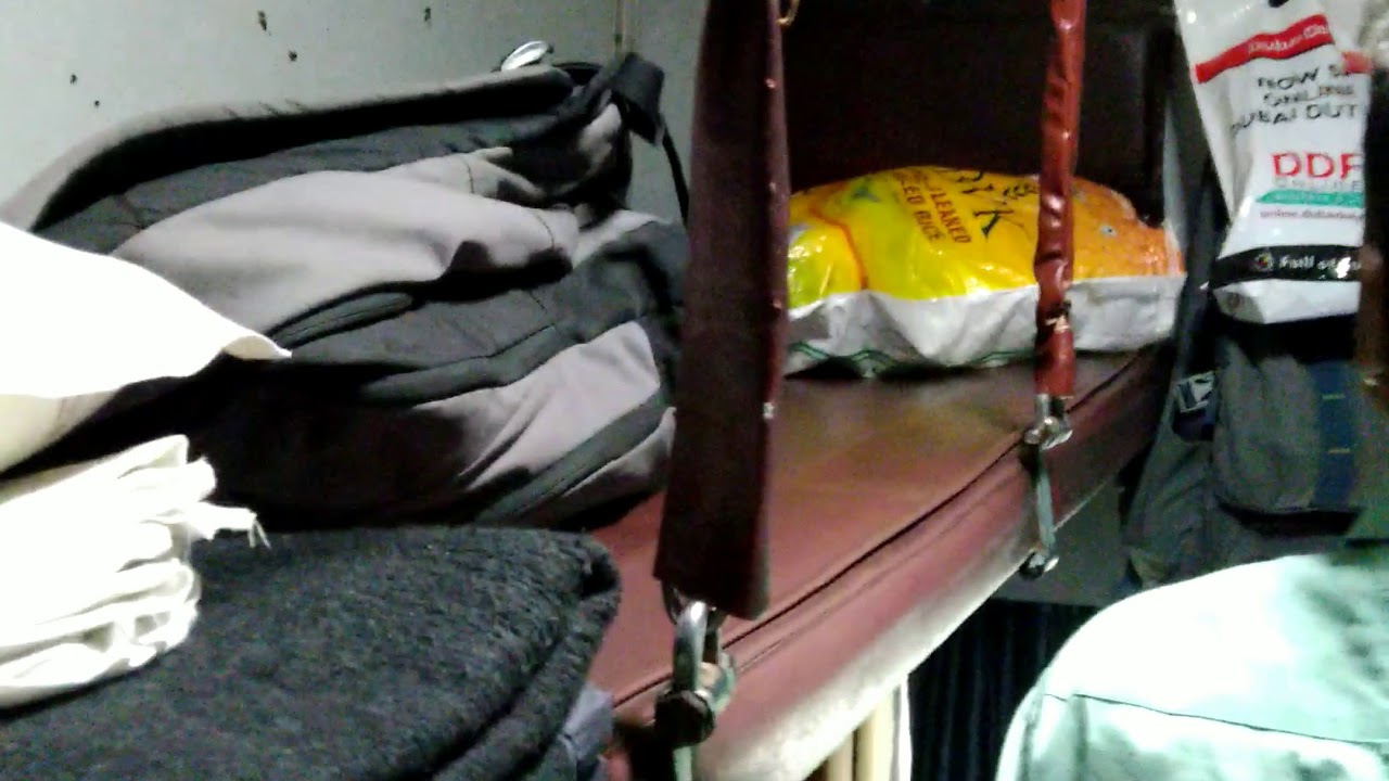 2AC coach in Matsyagandha express Mangalore to mumbai - YouTube