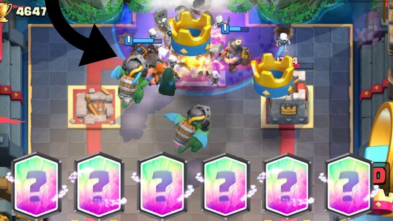 FASTEST 3 CROWN USING ALL LEGENDARIES?! - Clash Royale - YouTube